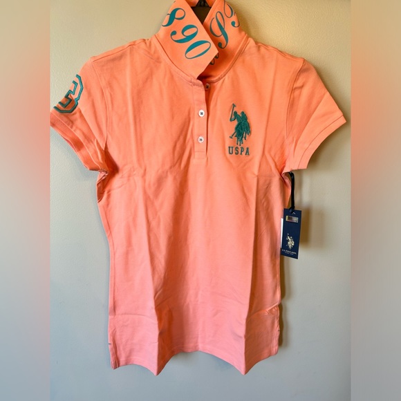 U.S. Polo Assn. | Tops | Uspa Short Sleeve Polo Top | Poshmark